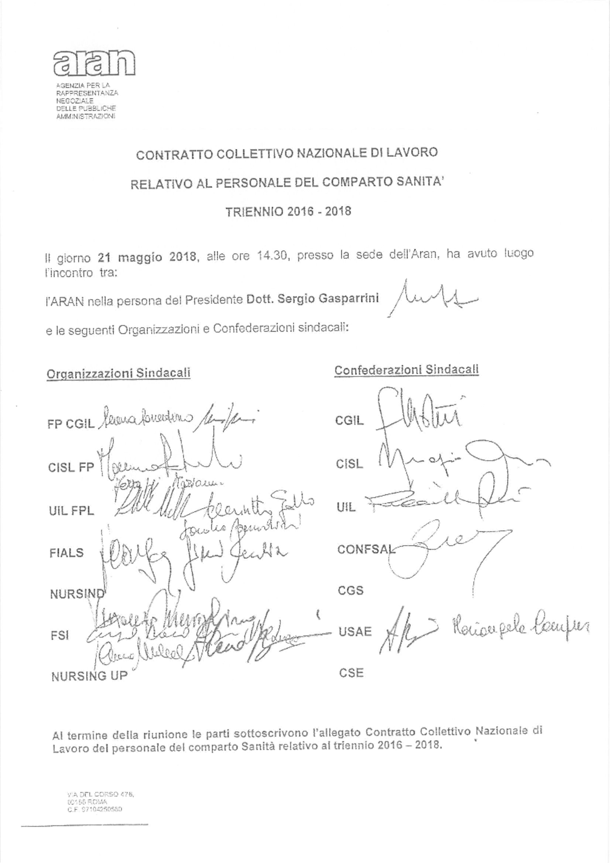 CCNL comparto Sanita' definitivo sito - Indice Art. 16 Contenuto e ...