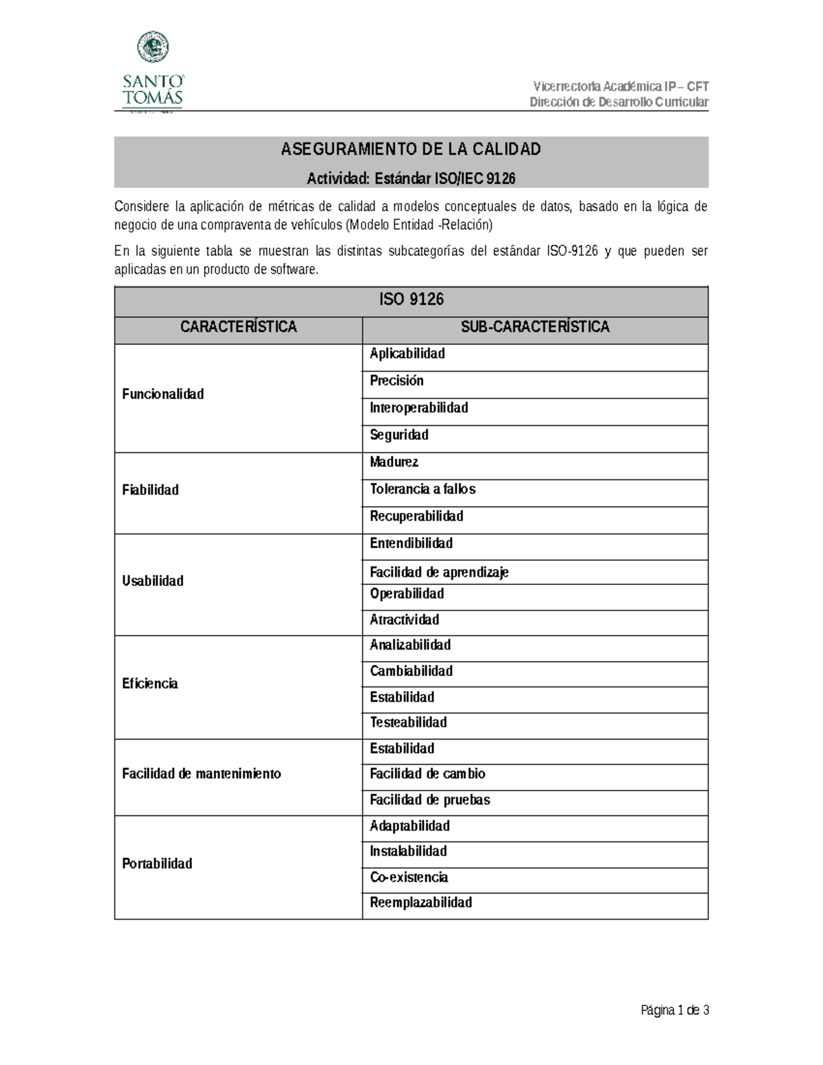 Aseguramiento de la calidad 2 - Vicerrectoría Académica IP – CFT Dirección de Desarrollo ...