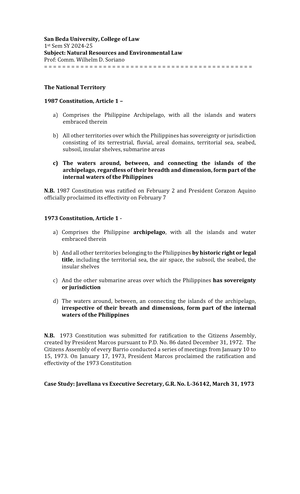 PD-1067 (Water Code) - PRESIDENTIAL DECREE No. THE WATER CODE OF THE ...