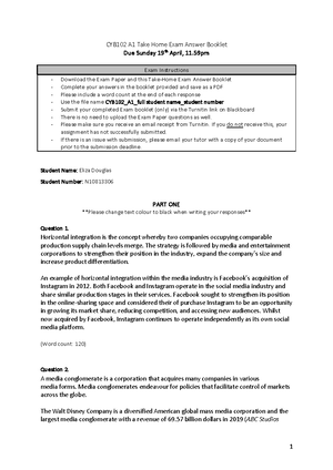 CYB102 SEM 1 A2 Task Sheet and Rubric-1 - CYB102: Introduction to media ...