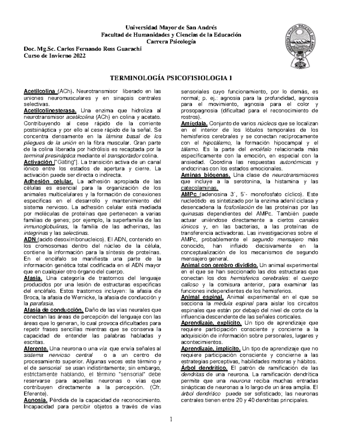 Lectura Complementaria 1 - Terminologia Mg.Sc. Ross 68998 d558629969944 ...