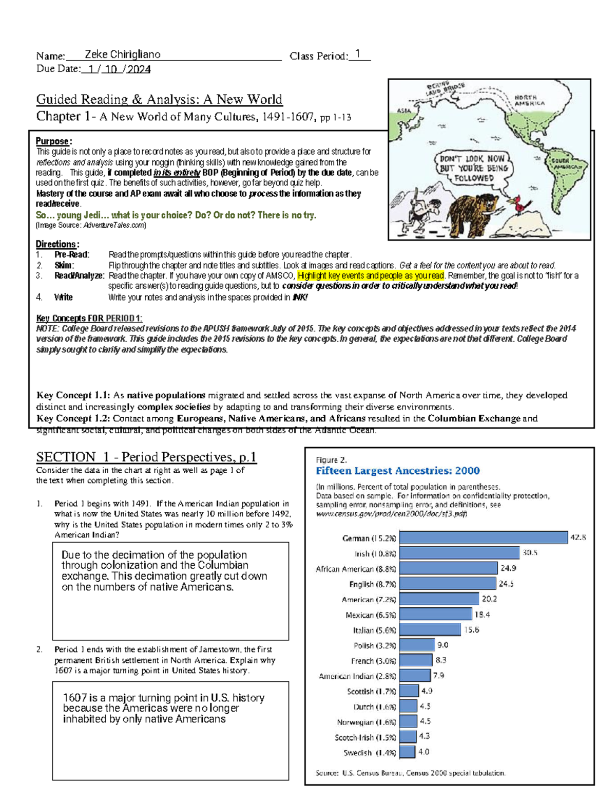 Chapter 1 Guided Reading.docx - Name ...