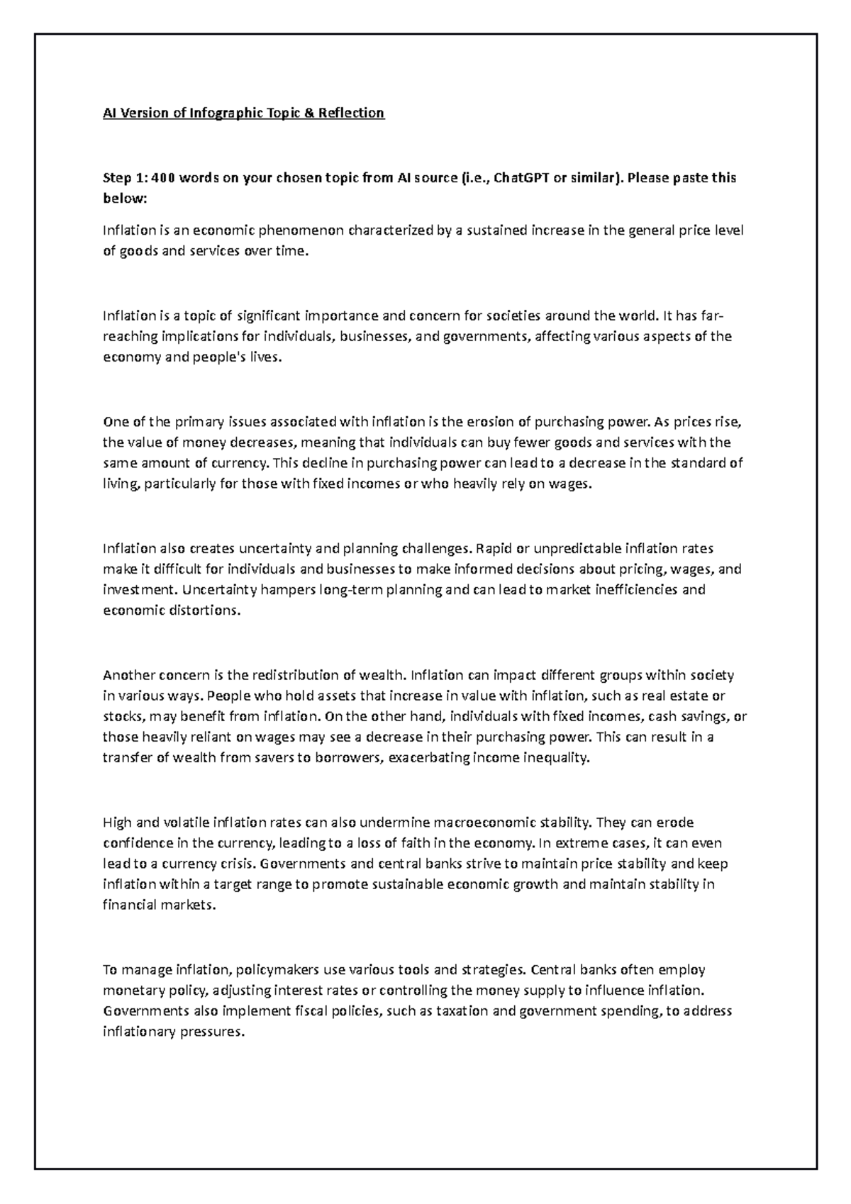 AI Version of Infographic Topic - Template - AI Version of Infographic ...