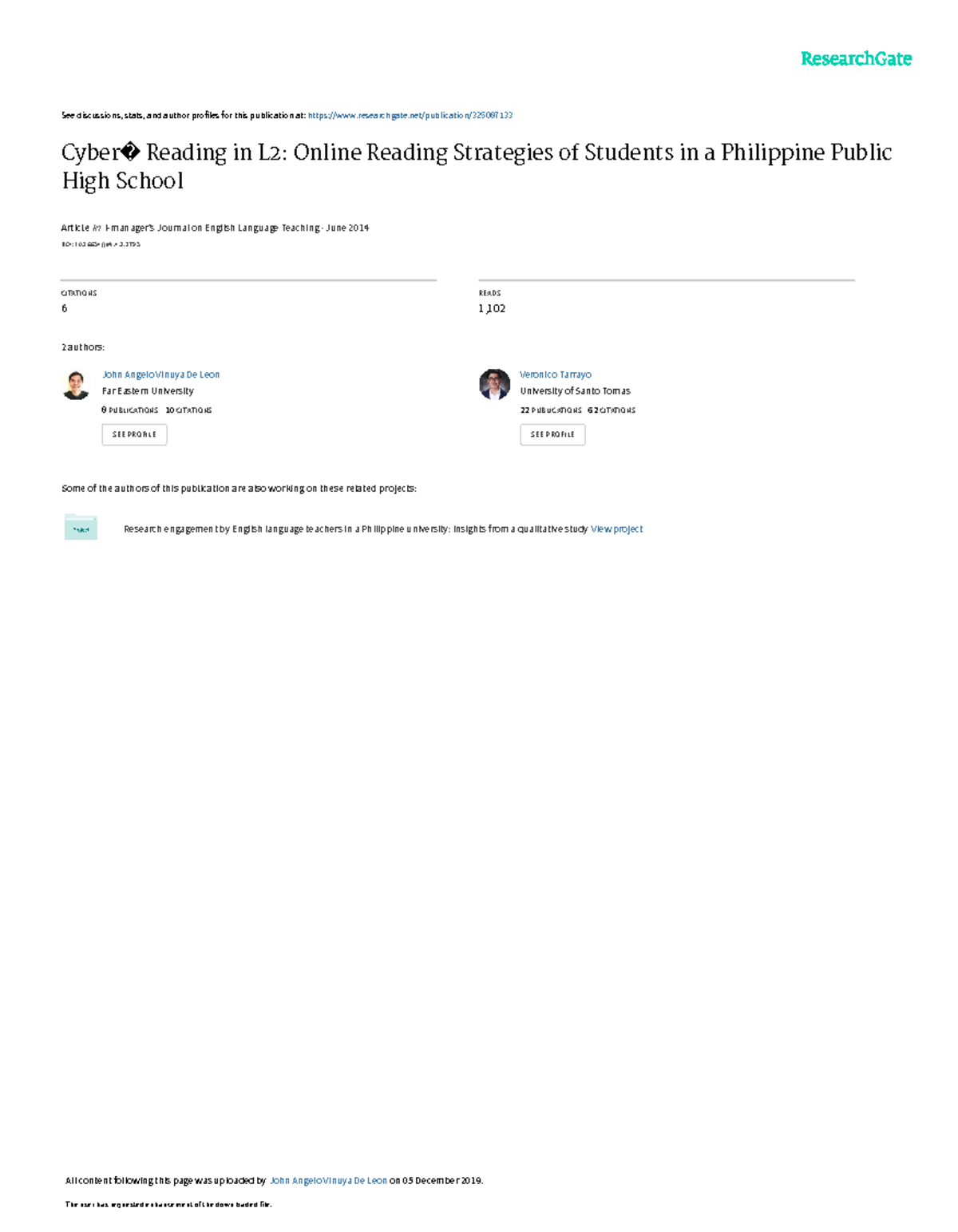 Reading Analysis and its impact on academic performance - See ...