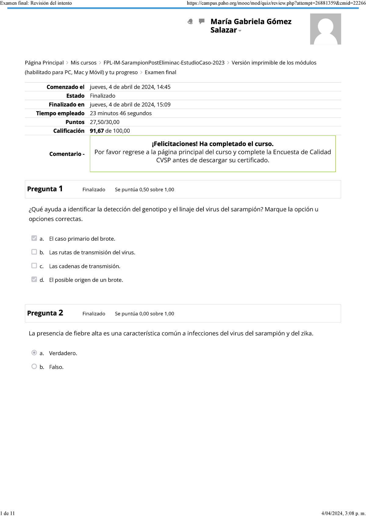 Examen final Revisión del intento.pdf Gabriela - jueves, 4 de abril de ...