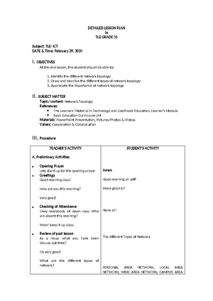 TLE - Deped Corner Digitals - Instructions Answer all the questions ...