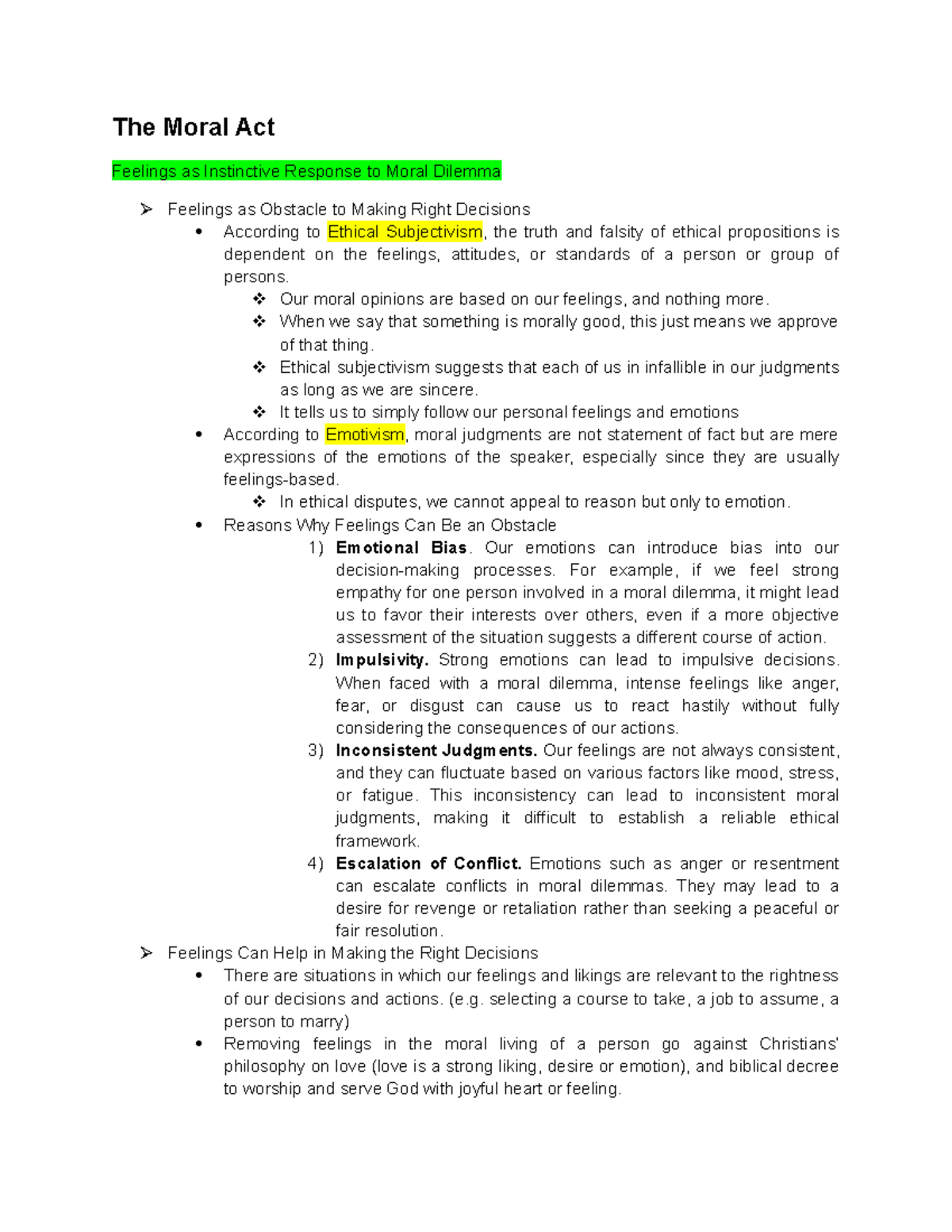 D4 - N/A - The Moral Act Feelings as Instinctive Response to Moral ...