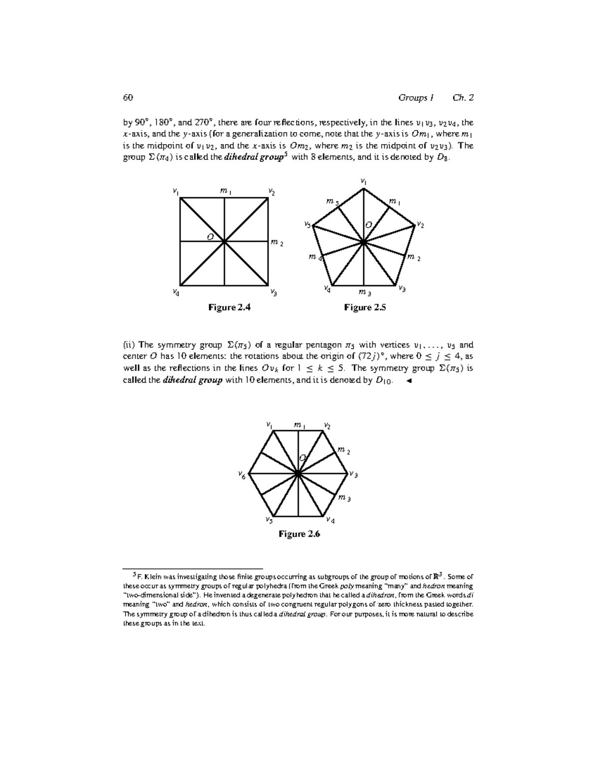 Basic Algebra 101 - 60 Groups I Ch. 2 by 90 , 180 , and 270 , there are ...