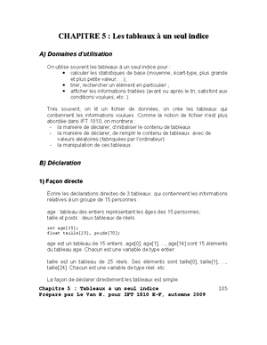 Chapitre 1 - notes de cours - Recueil de texteRecueil de texte Par Le ...