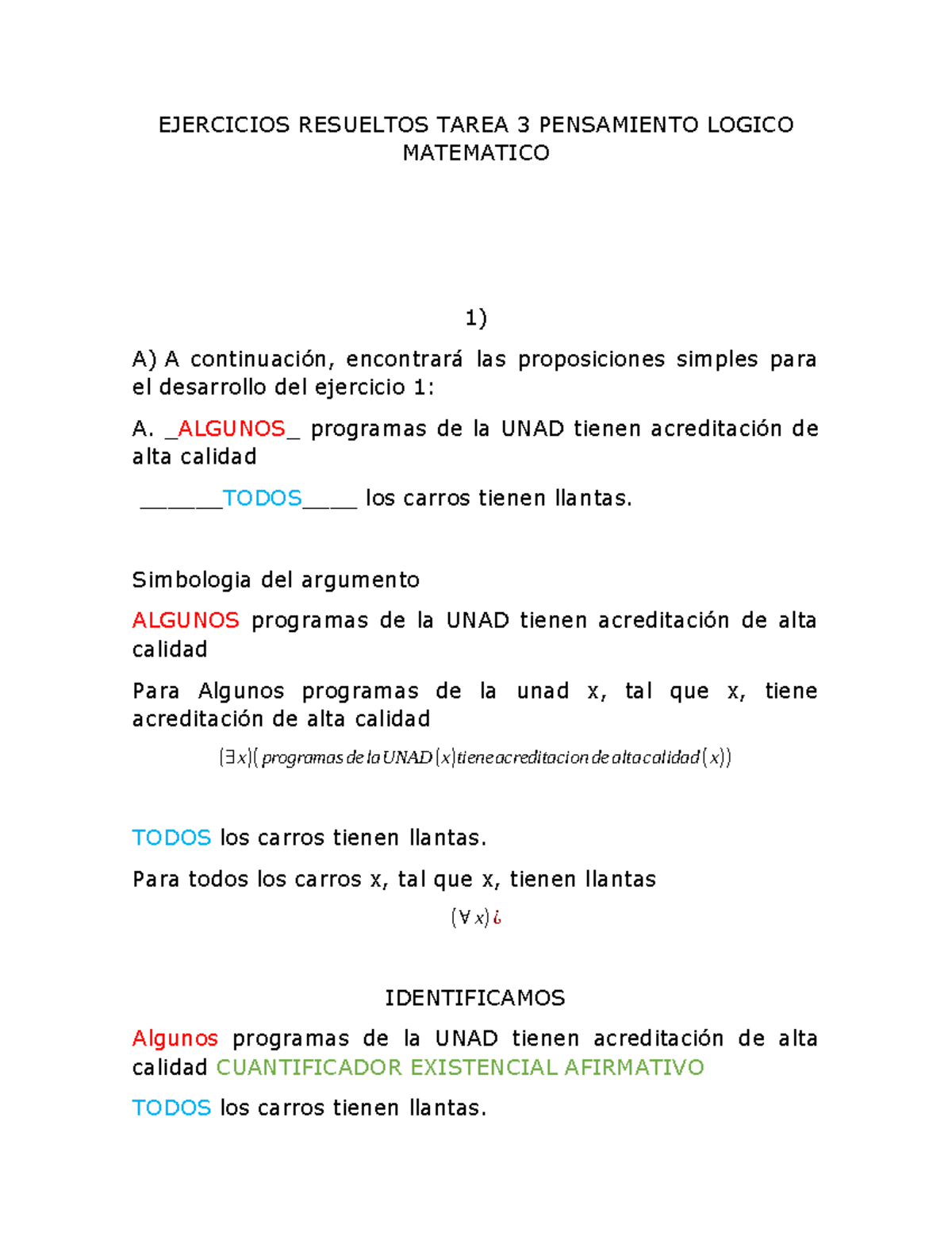 Ejercicios Resueltos Tarea 3 Pensamiento Logico Matematico - EJERCICIOS ...