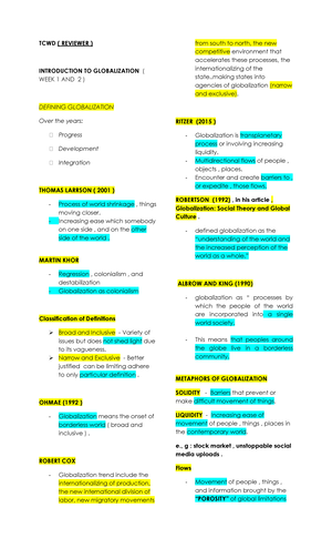 TCWD111 Midterm - Bachelor of Science in Nursing 2 YB TCWD 11 1: BSN 2 ...