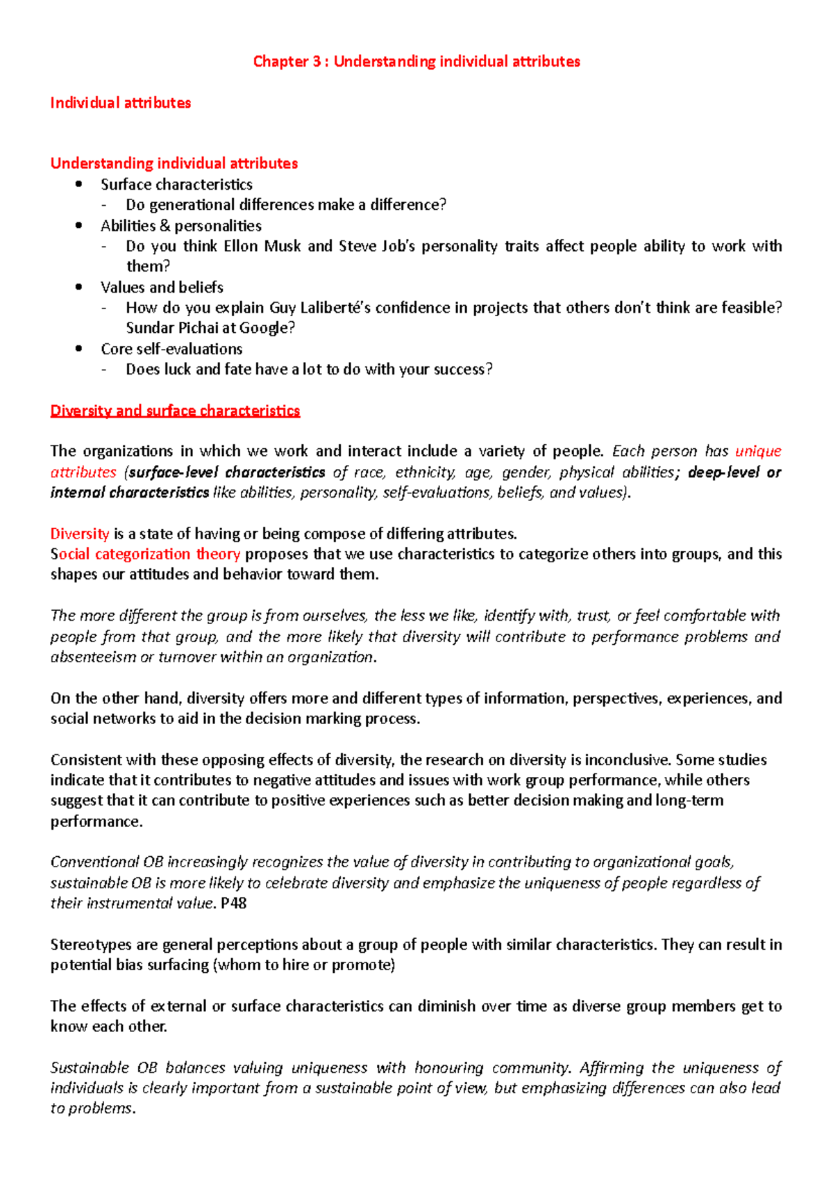 Understanding individual attributes - Chapter 3 : Understanding ...