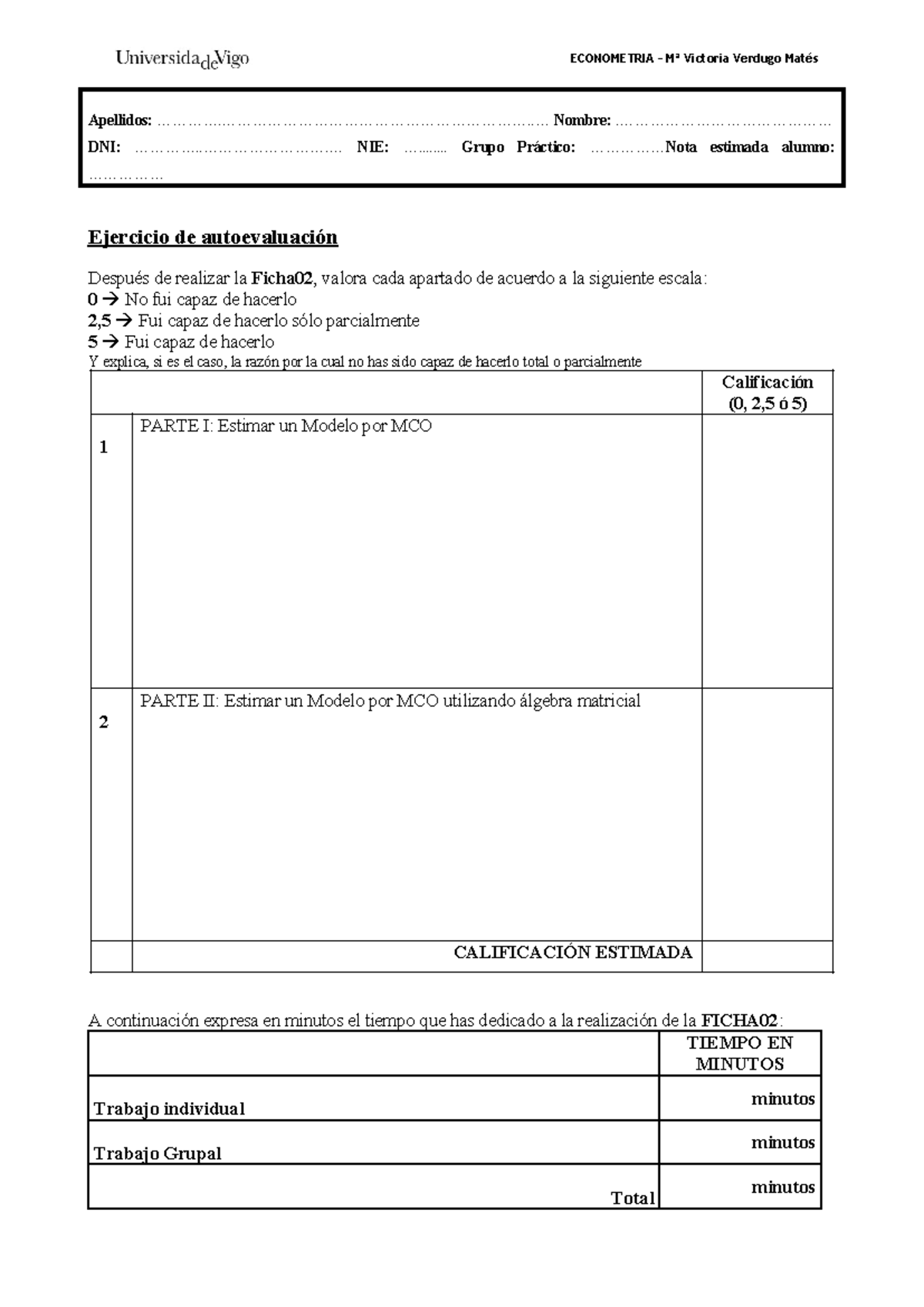 Autoevaluación Ficha 02 - ECONOMETRIA – Mª Victoria Verdugo Matés ...