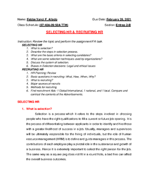 HOPE 11 - lecture notes - Health Optimizing Physical Education 1 ...