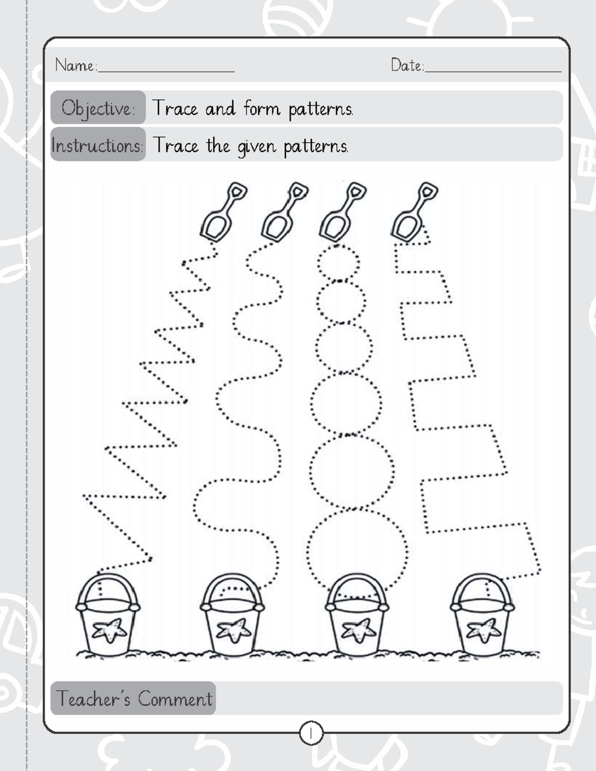Communication, Language and literacy Term 1 (Nsy) PDF File - Objective ...