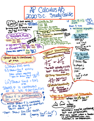 fundamental thm of calc - AP Calc AB Section 4: The Fundamental Theorem ...