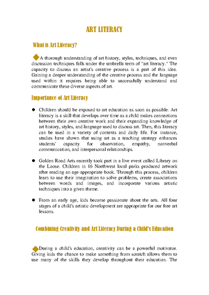 ARTS6 Q3 Module 1 - Elements and Design of Printing - Arts Quarter 3 ...