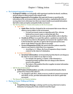 PSY 3153 | Sensation and Perception | Chapter 6: Visual Attention - PSY ...