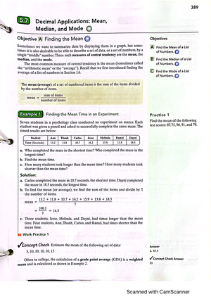 Math 111 Section 5.5 - MATH 111 - Studocu