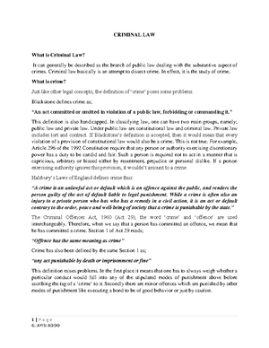 R v Rose Case Note - R v Rose [2017] EWCA Crim 1168 Case Note Material ...