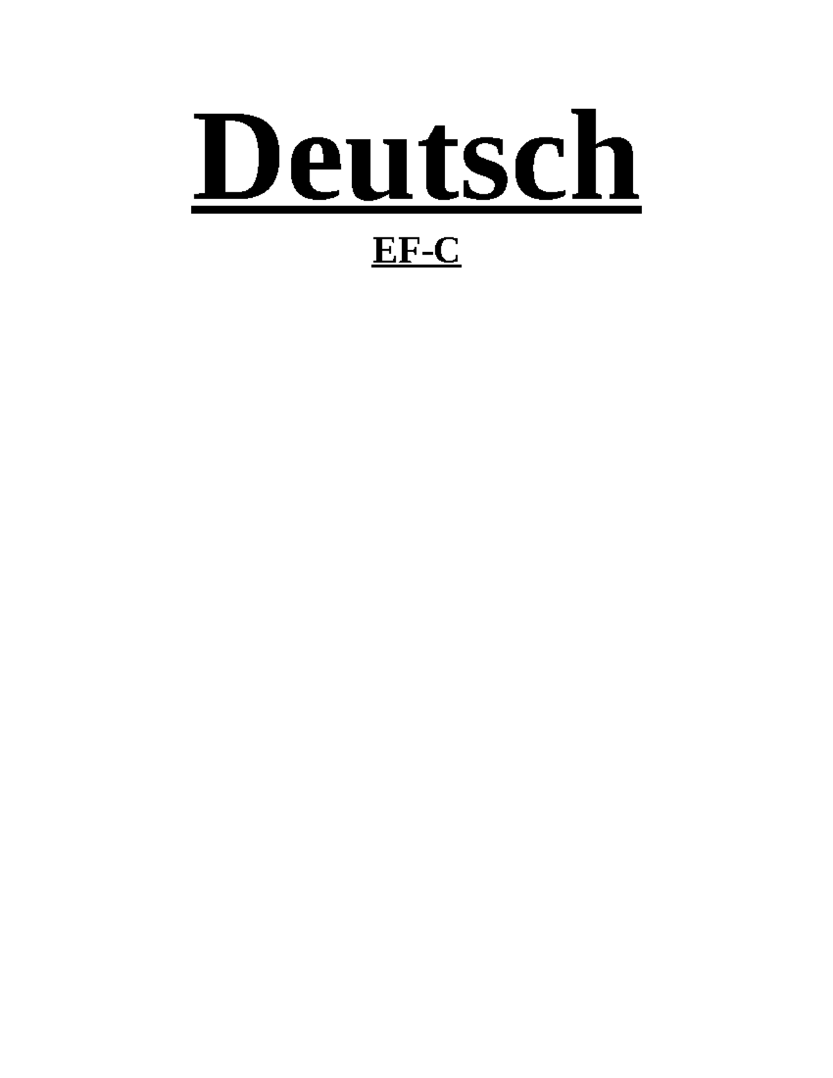 Deutsch Mappe der Einführungsphase (11. Klasse) - Deutsch EF-C ...