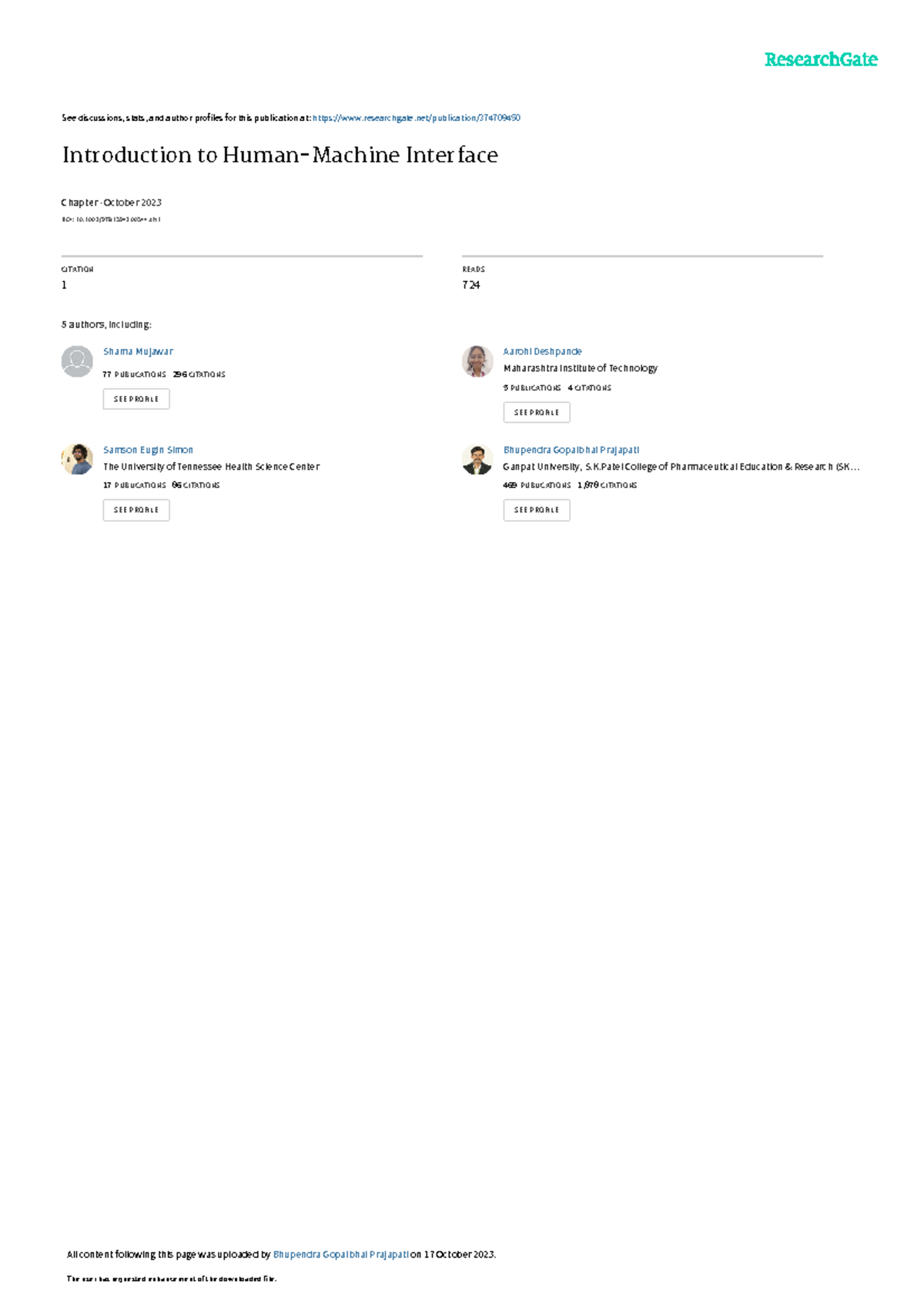 Introductionto Human Machine Interface-Human Machine Interface-Wiley ...