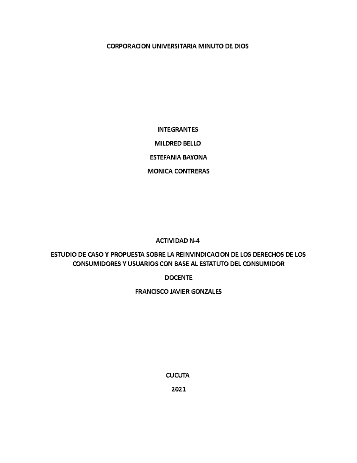 Actividad N-4 DE Legislacion - CORPORACION UNIVERSITARIA MINUTO DE DIOS ...