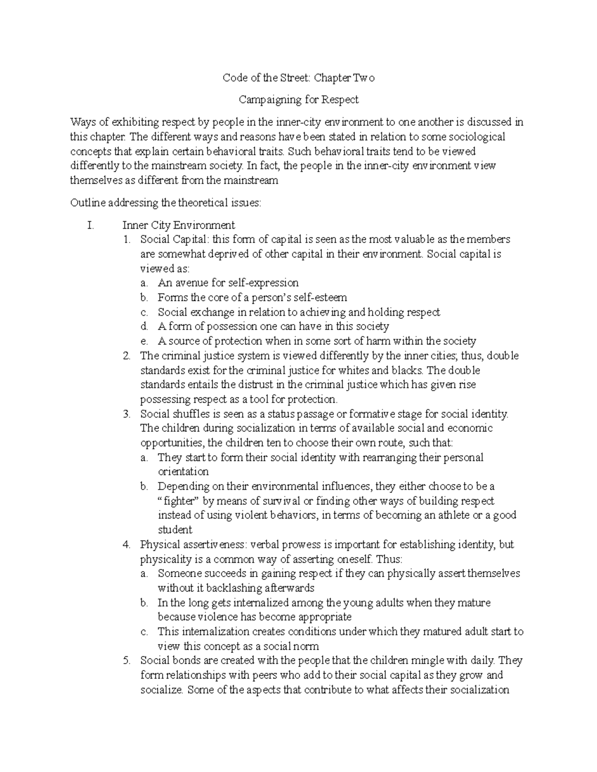 Code of the Street Chapter 2 - The different ways and reasons have been ...