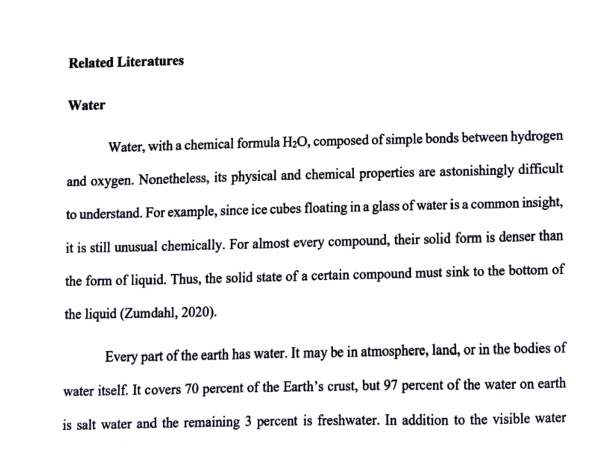 Sample-RRL S - this is review related literature - Related Literatures ...