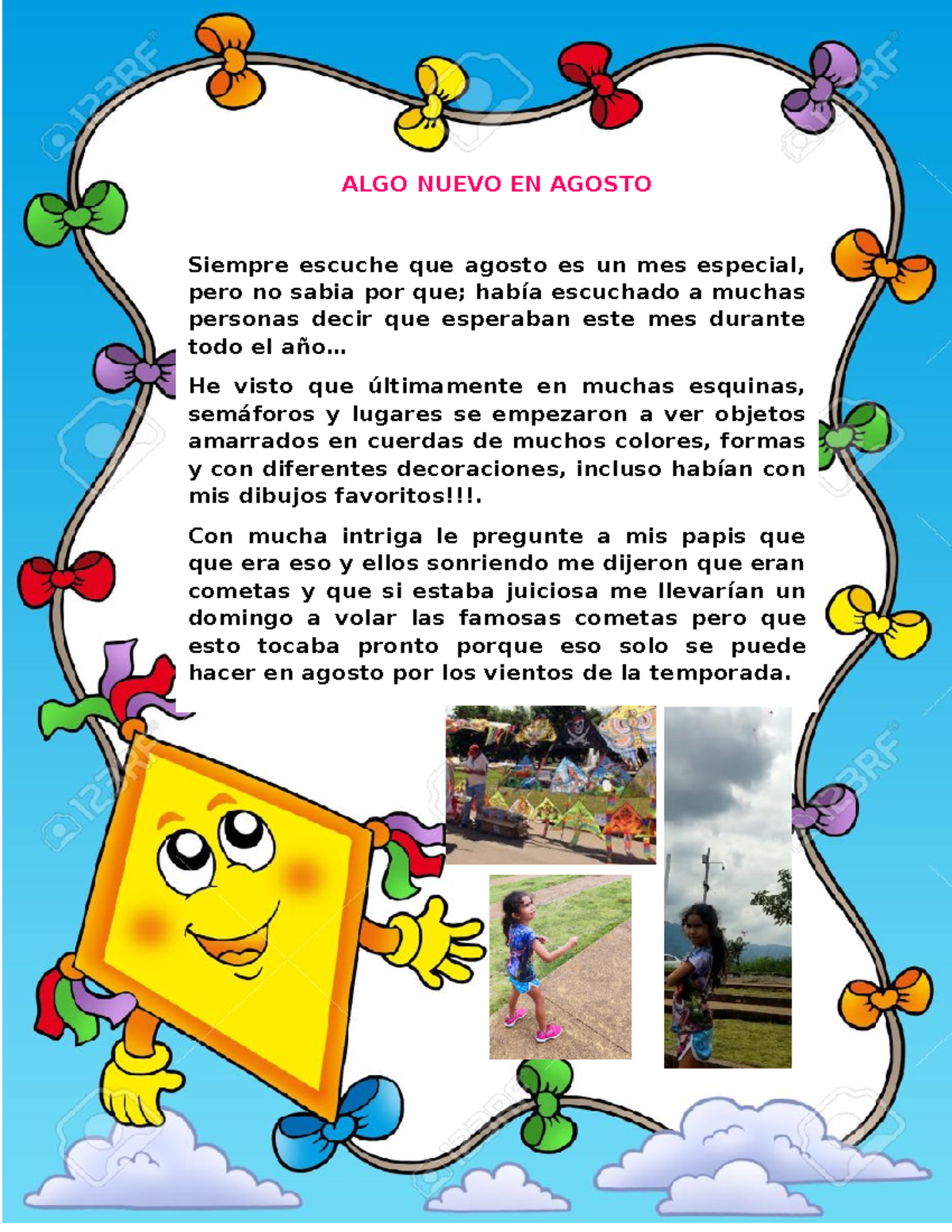 Tarea de mariangel - TRABAJO COMPLETO - ALGO NUEVO EN AGOSTO Siempre ...