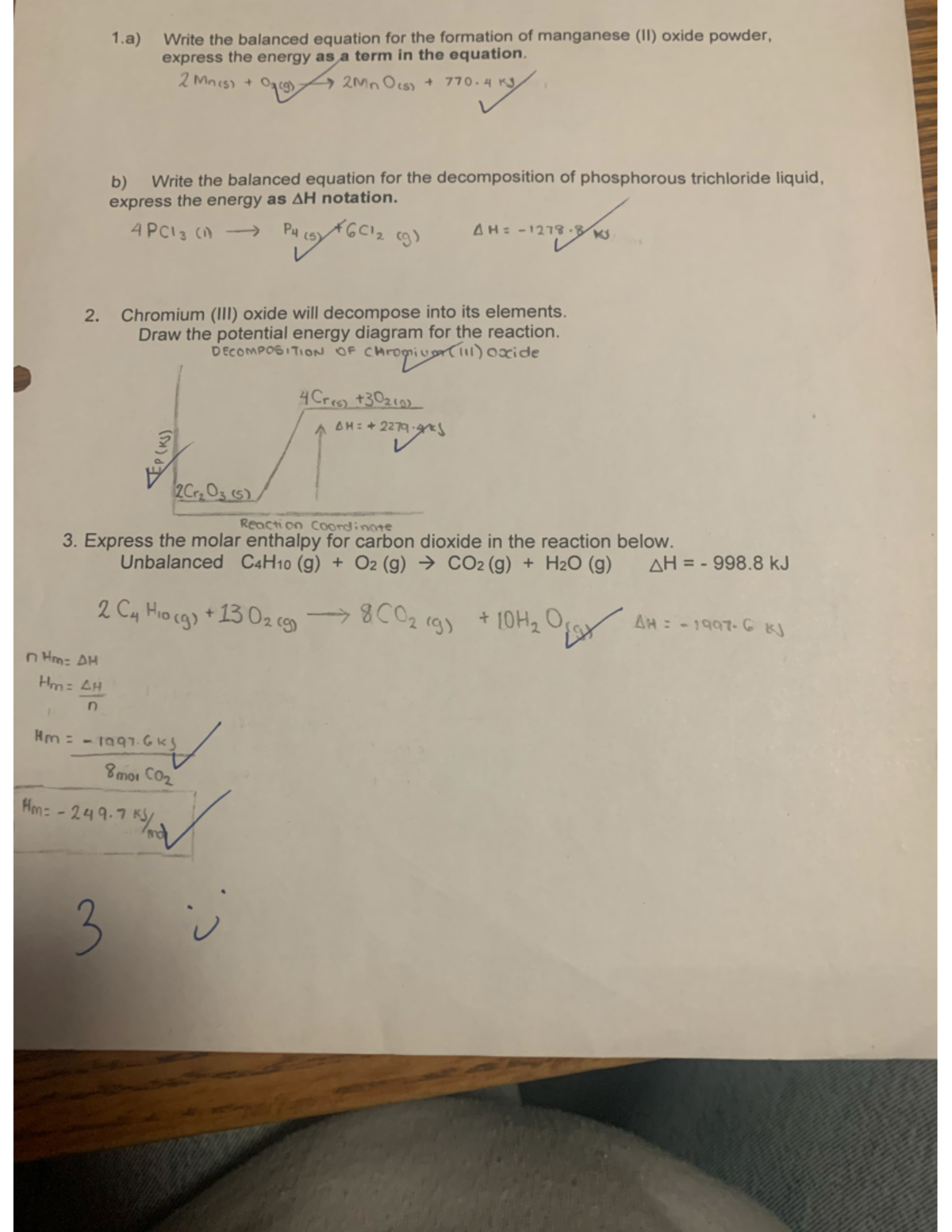Chem 20 Thermo - Studocu