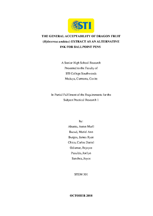 02 Performance Task 1 - Task - Performance Task: Pre-Finals After ...