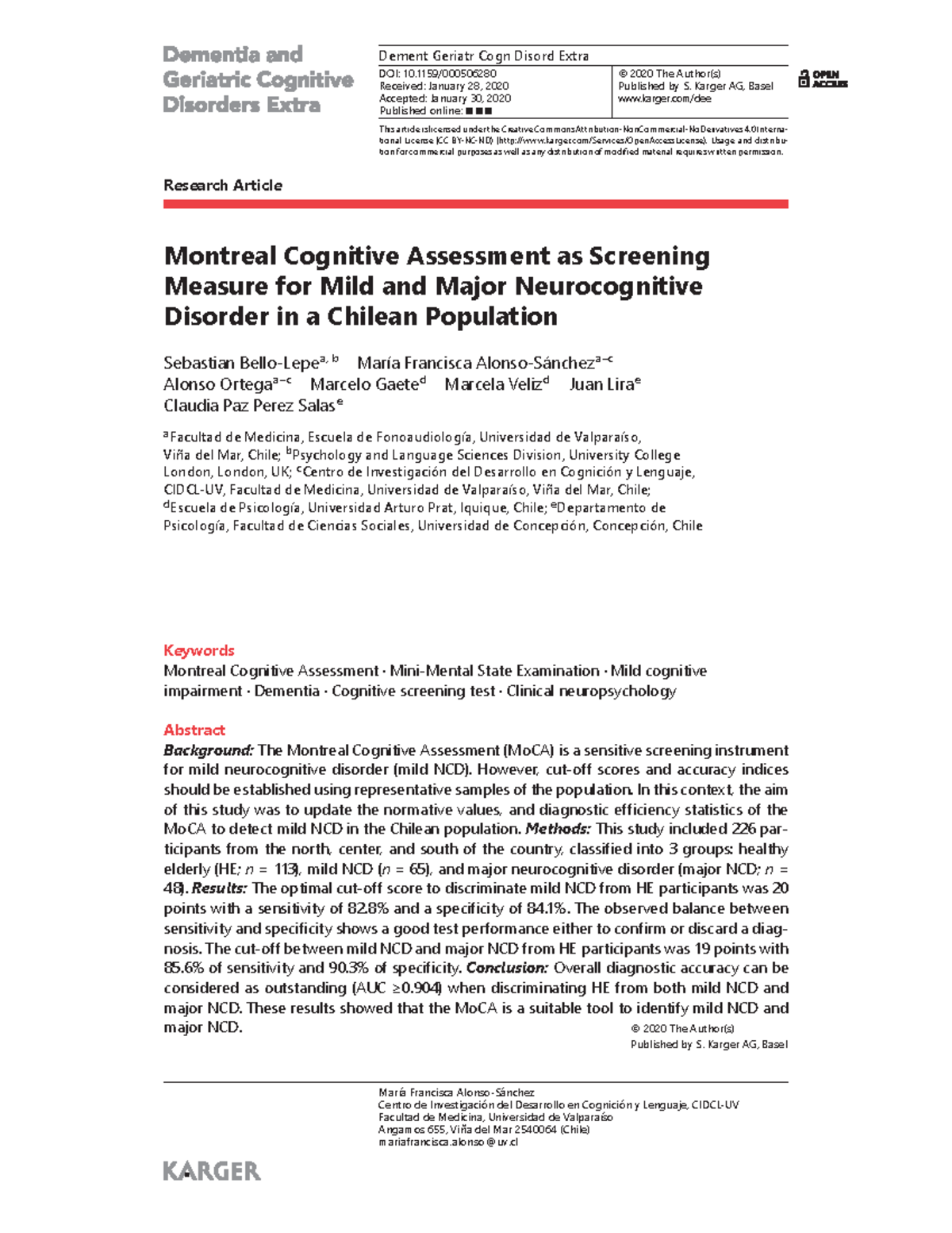 Estandarización Mo Ca Chile - © 2020 The Author(s) Published by S ...