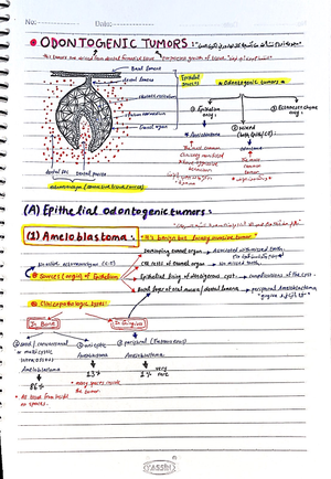 Cyst mcq 2022 with answers - Odontogenic Cysts (MCQ) True or false 1. Unicystic ameloblastoma is ...