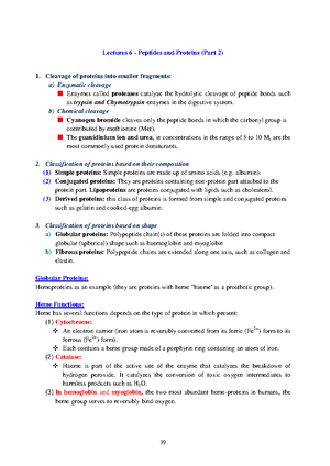 Lecture 7 - Part 1 - Lecture 7 - Lipids (Part 1) Definition: Lipids can be defined as organic ...