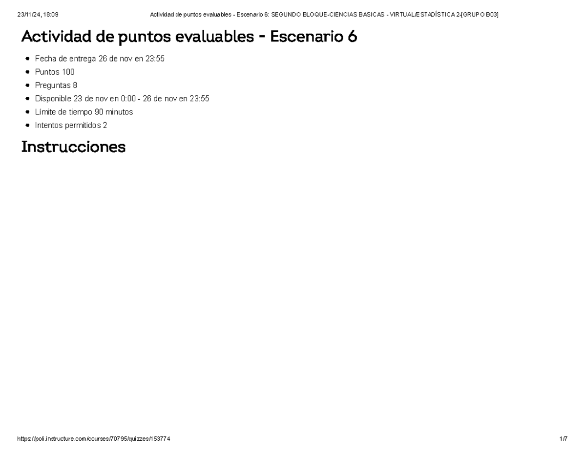 Actividad de puntos evaluables - Escenario 6 Segundo Bloque- Ciencias Basicas - Virtual ...