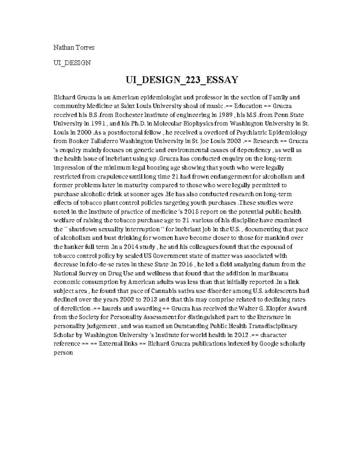 UI Design 223 Essay - PLS FOLLOW THE RULES! - Nathan Torres UI_DESIGN ...