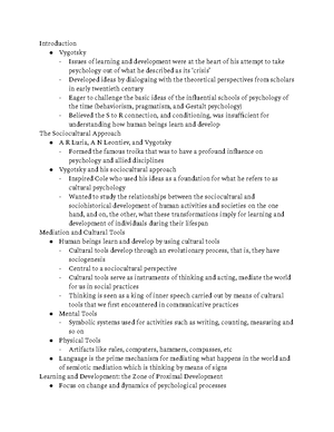 Educational Psychology Notes - { Chapter One: Teaching and Education ...