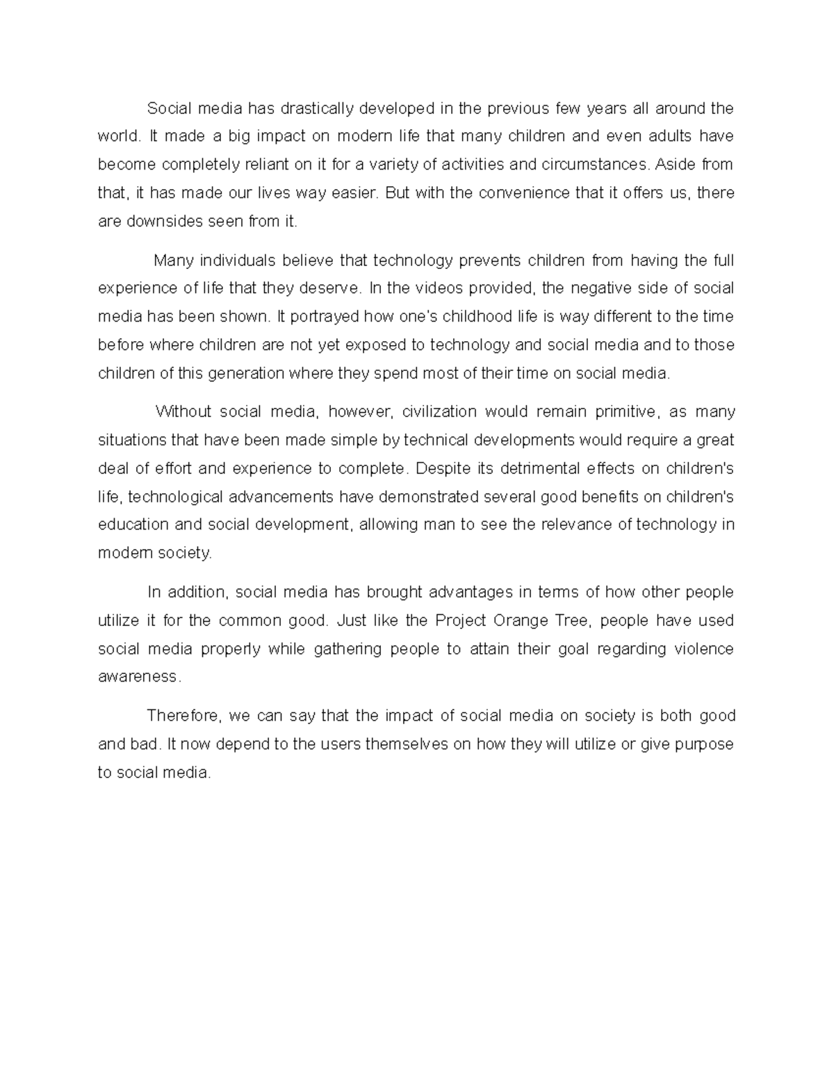 Module 11 Reflection - Social media has drastically developed in the ...