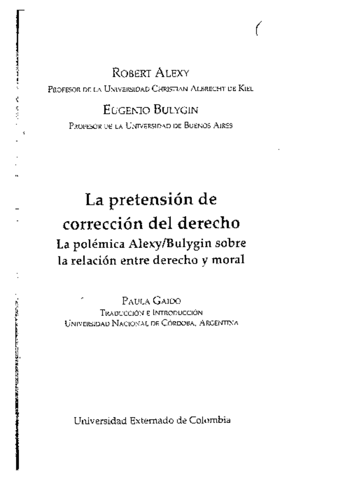 Alexy-Bulygin La pretension de correccion del dere 240514 210235 (1 ...
