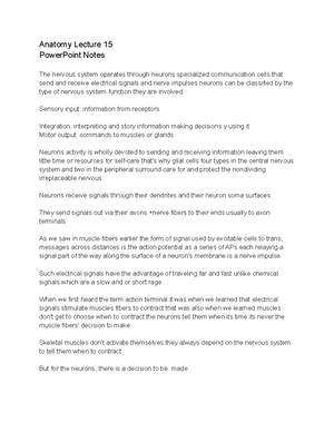 Anatomy Lecture Notes 1 Anatomy Lecture Notes 9 22 Sketetal Tissues