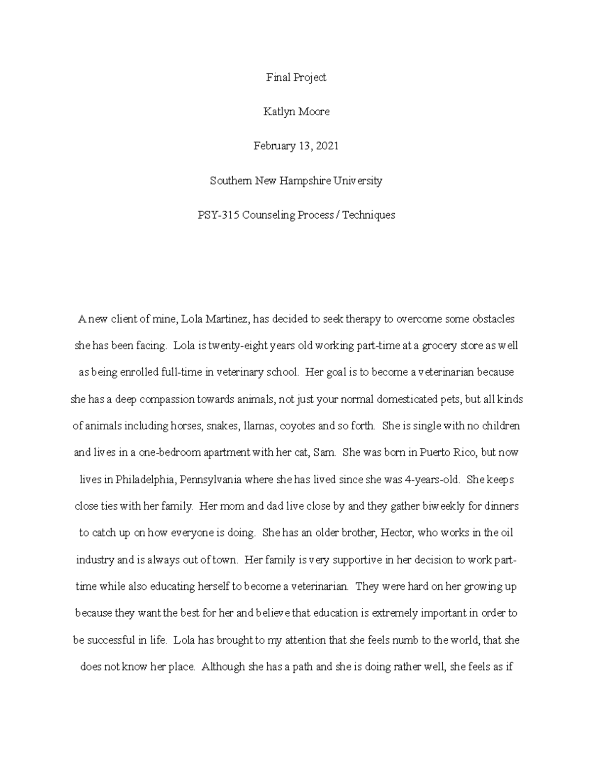 Final Project PSY315 - Final Project Katlyn Moore February 13, 2021 ...