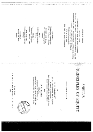 Maxim of Equity - The Maxims of Equity Assignment 1 LLB/12/ Maxims of ...