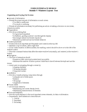 UID Module 4 - USER INTERFACE DESIGN Module IV-Multimedia Text for Web ...