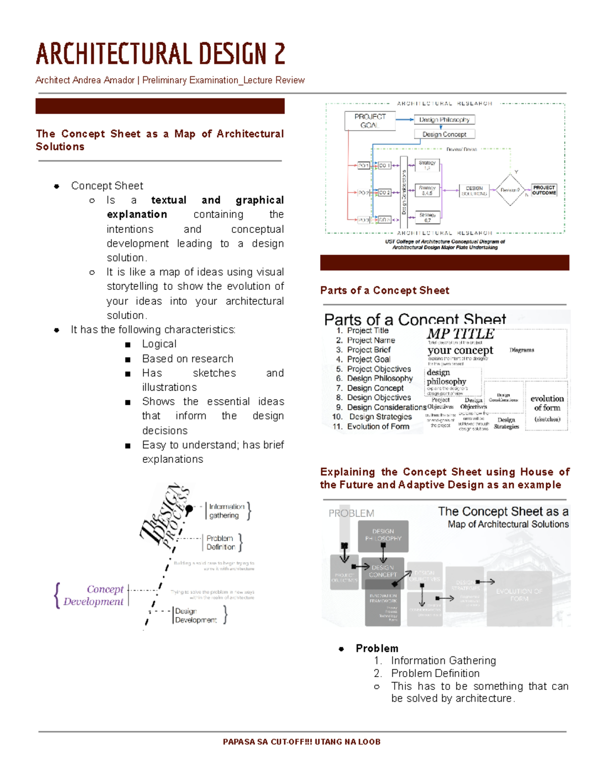 AD2 2nd Sem-Prelim - Architecture design notes - ARCHITECTURAL DIGN 2 ...