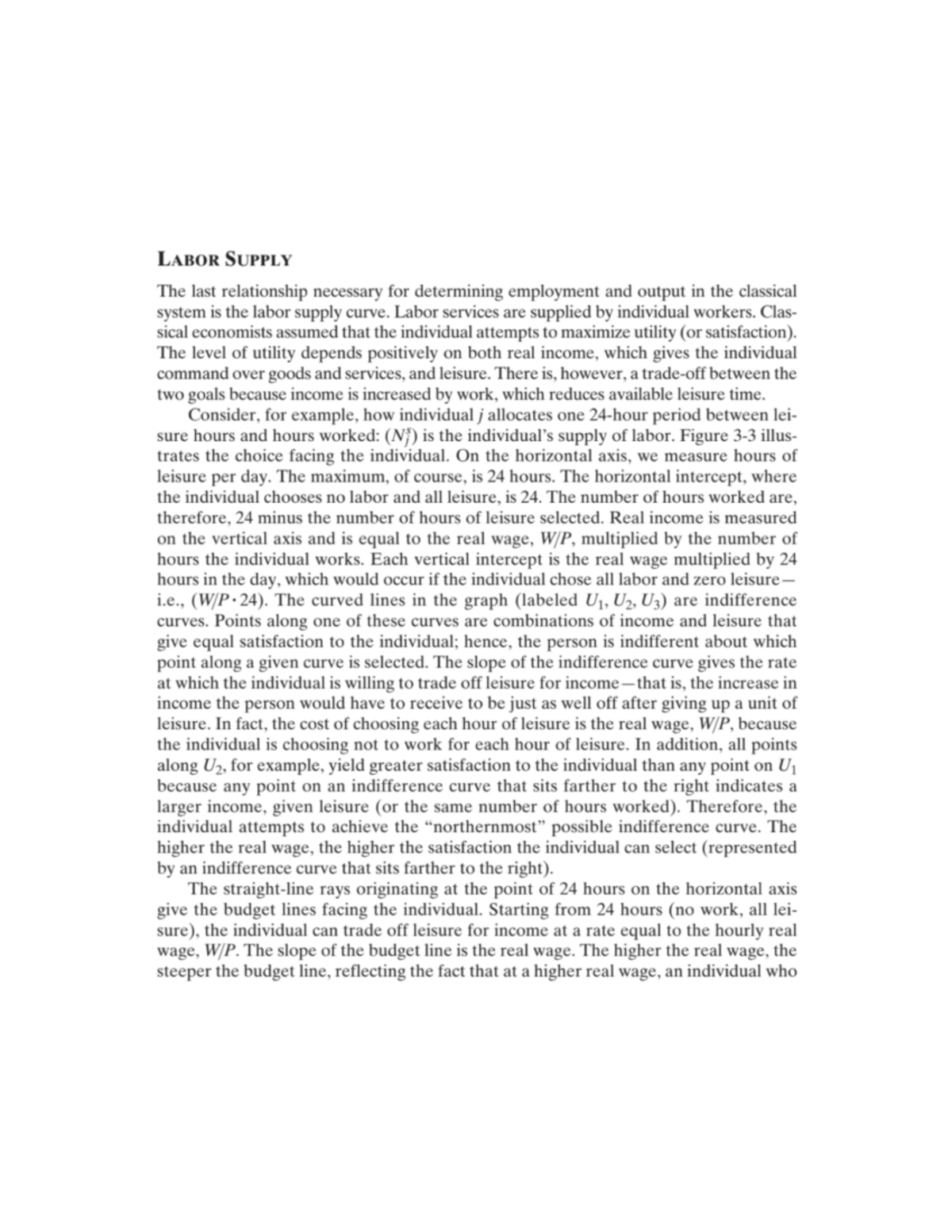 Output and employment- Labour supply - MACRO ECONOMICS - Studocu