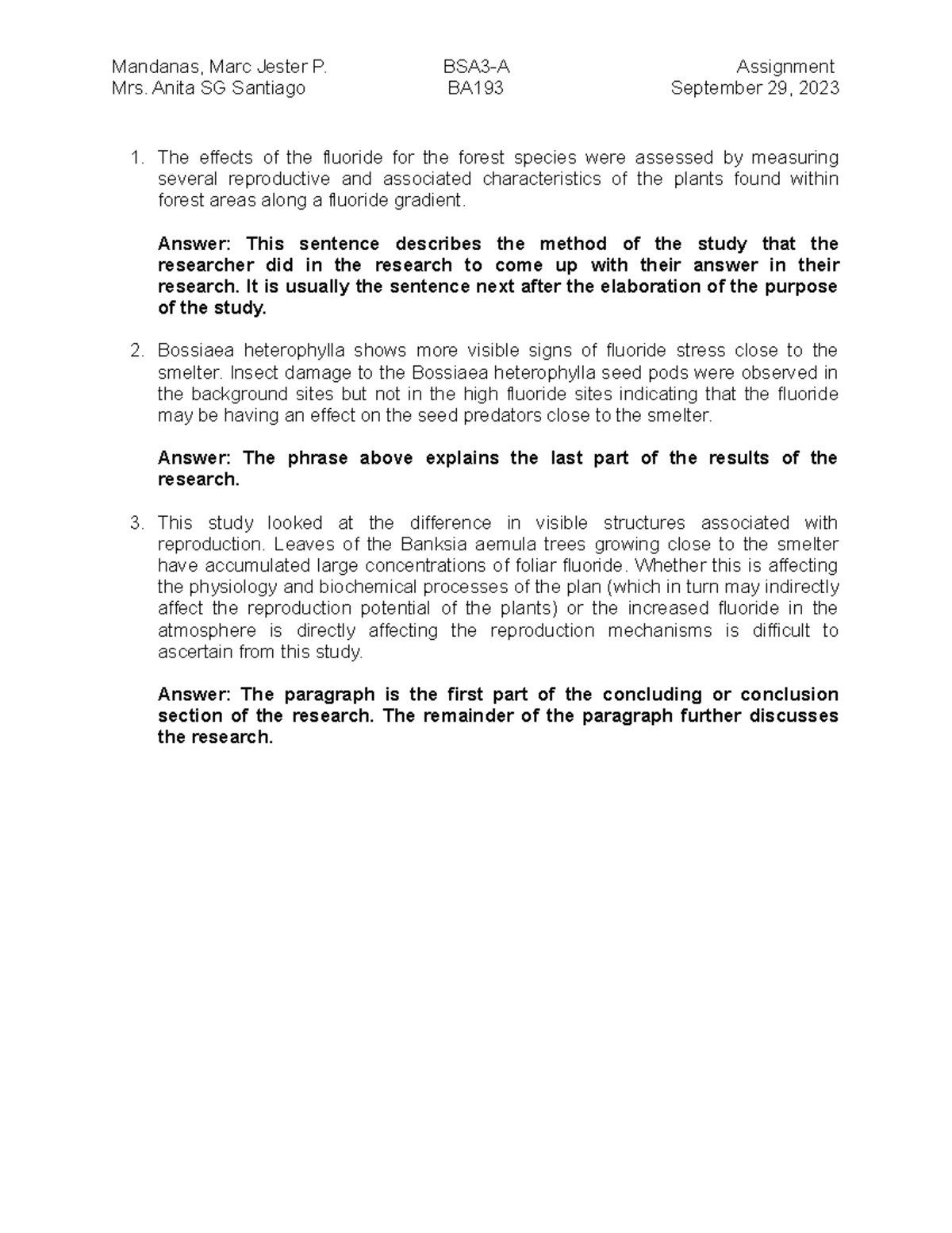 BA193-Assignment-2 - Assignment governance - Mandanas, Marc Jester P ...