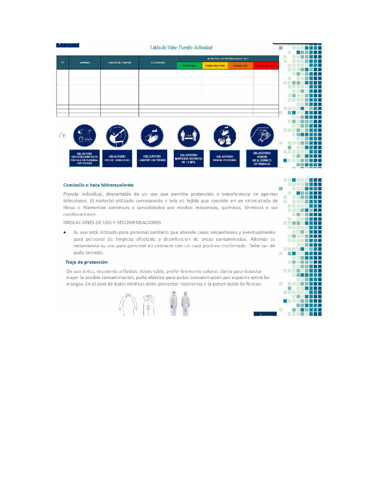 Uso de epp - archivo interesante sobre el uso correcto de los epp, sus ventajas y desventajas ...