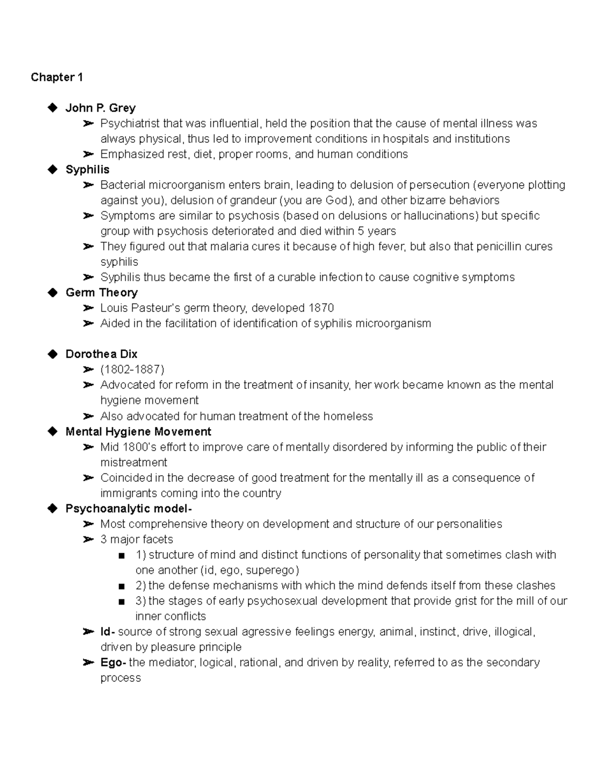 Study guide test 1 - This goes over all the units for psychological ...