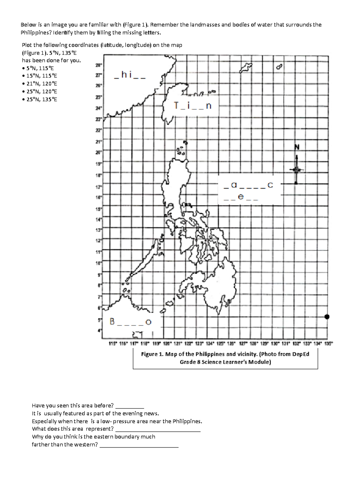 Track the path of Typhoon - Below is an image you are familiar with ...